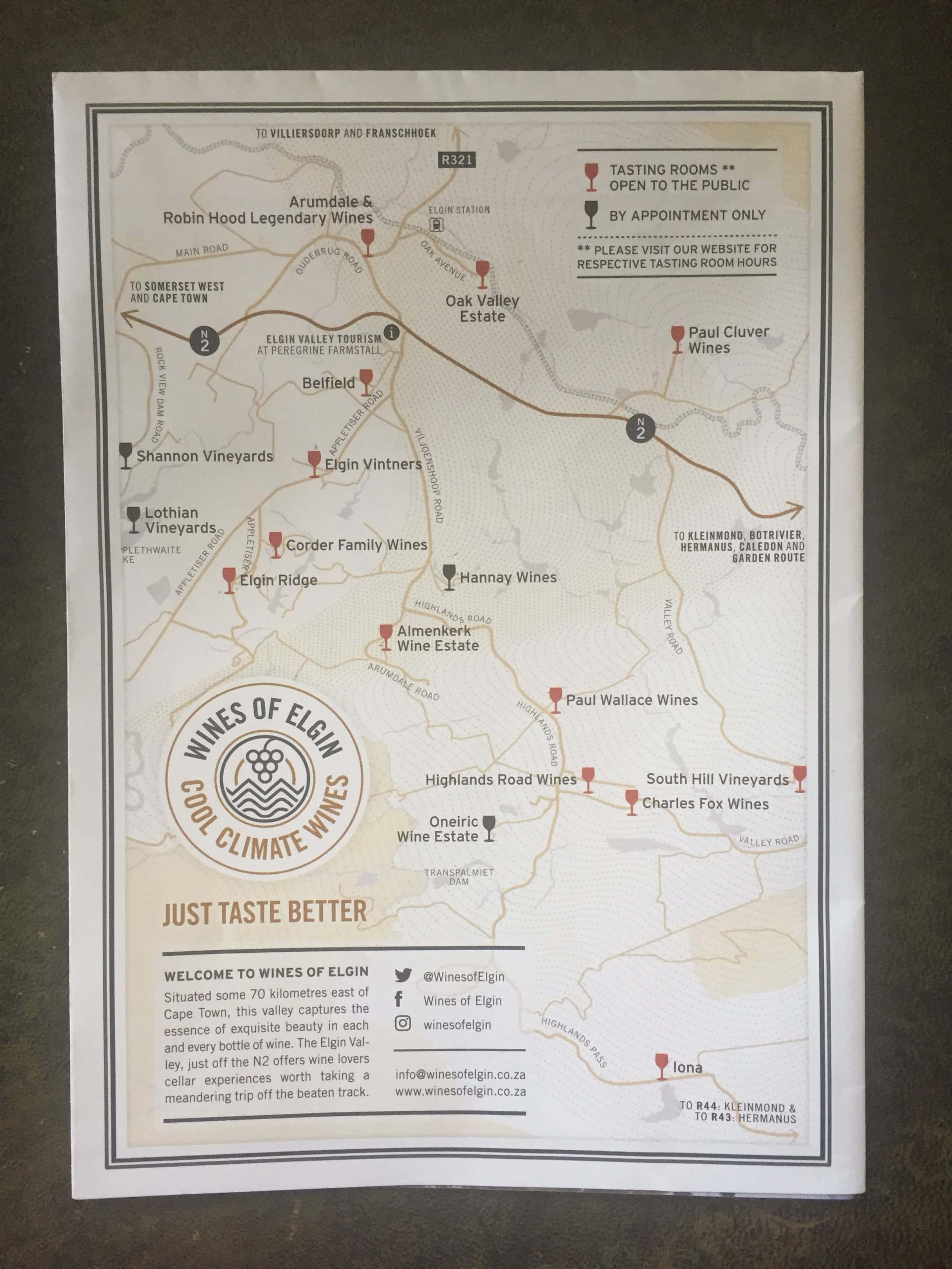 Elgin Valley is the Cool Wine Tour – Cape Wine Lovers' Society